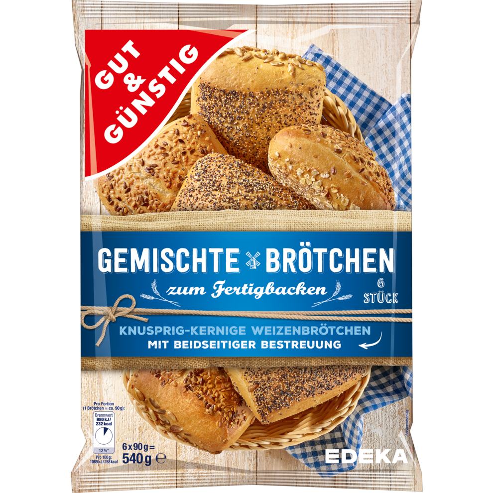 Gemischte Brötchen | EDEKA