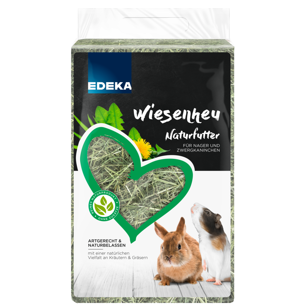 Wiesenheu Naturfutter für Nager und Zwergkaninchen | EDEKA
