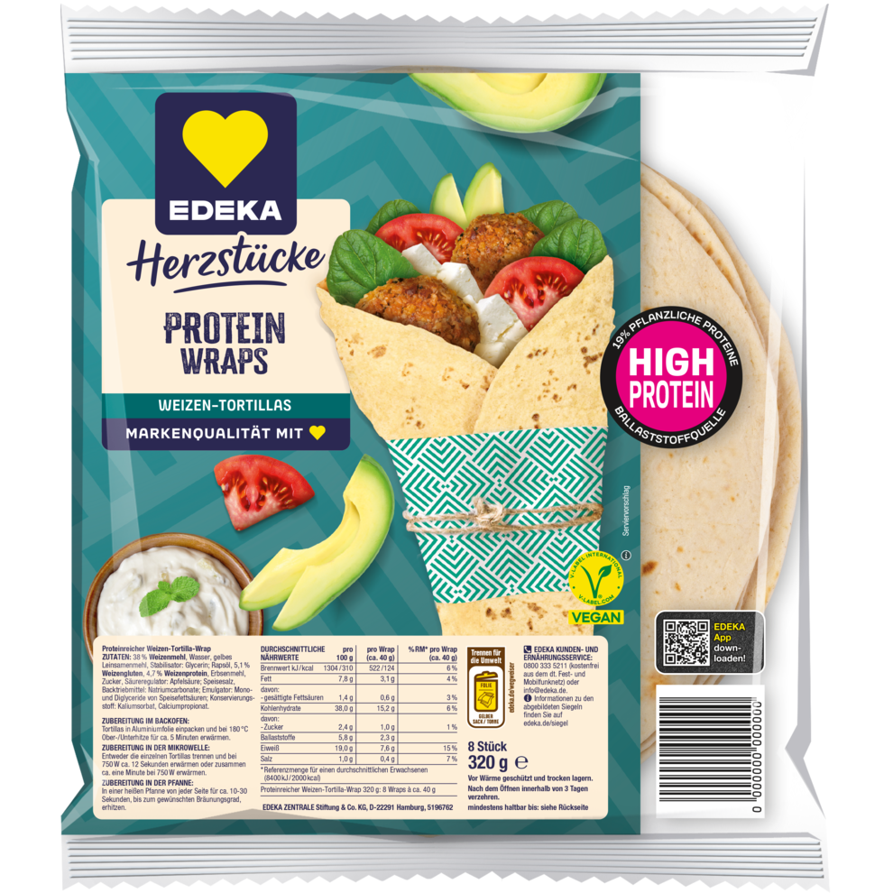 Protein-Wraps | EDEKA