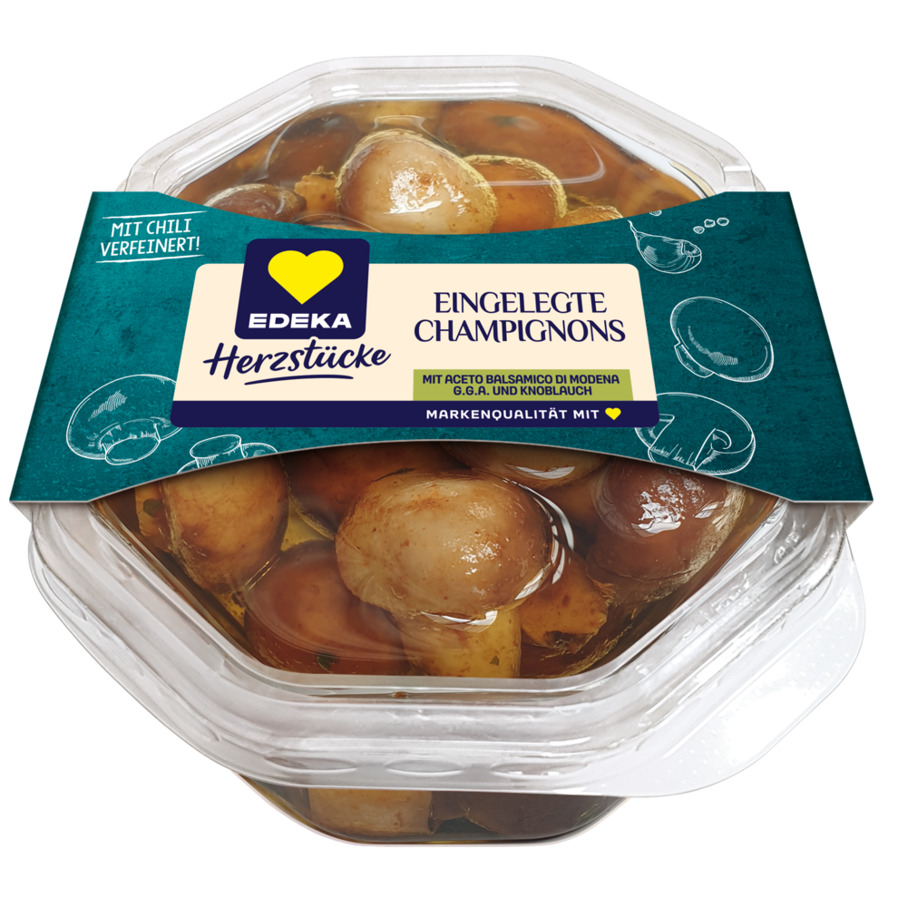 Eingelegte Champignons mit Aceto Balsamico | EDEKA