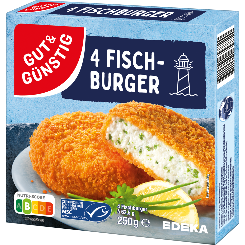 4 Fischburger | EDEKA