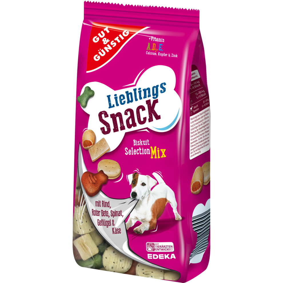 Lieblings Snack Biskuit Selection Mix mit Rind, Roter Bete, Spinat ...