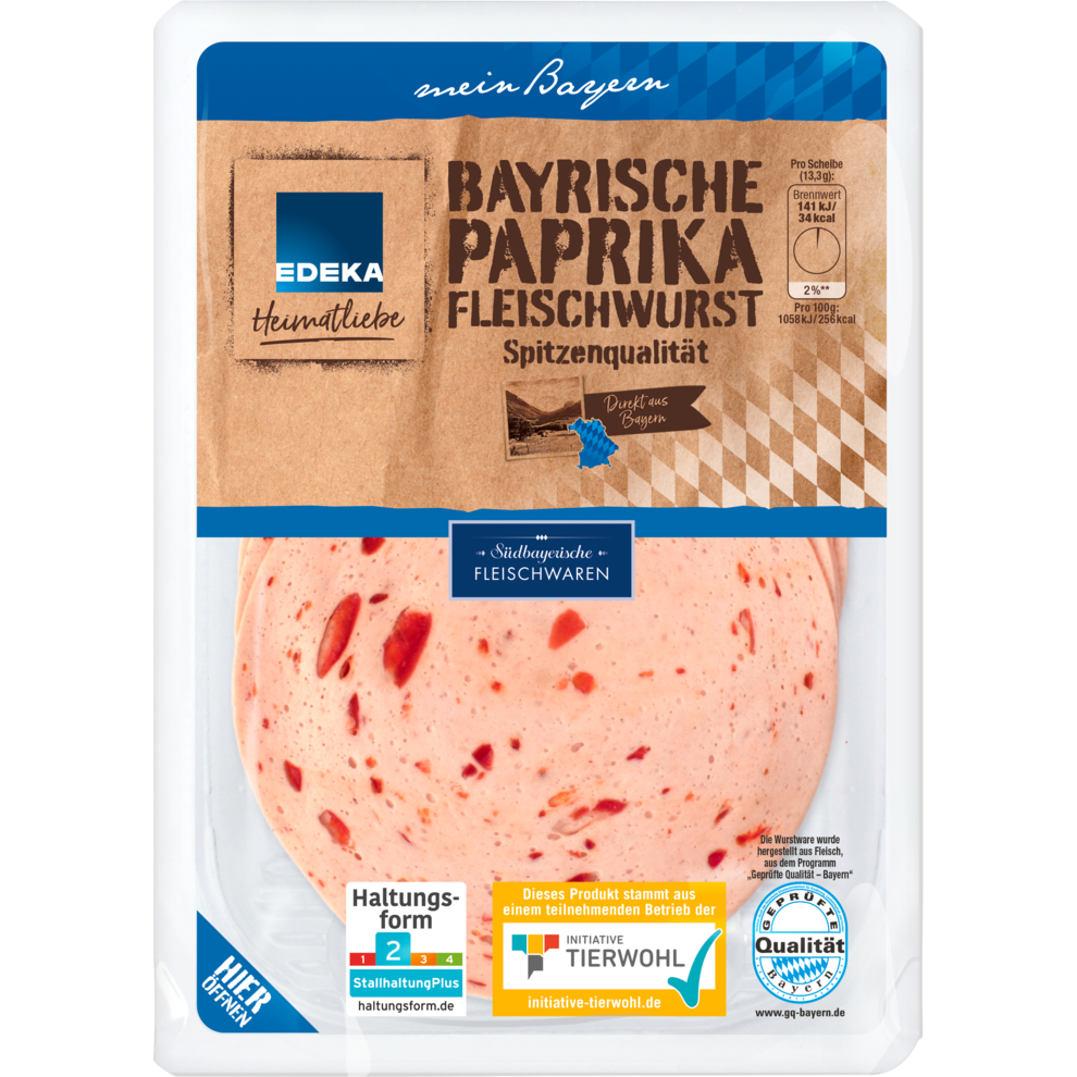 Fleischwurst mit Paprika | EDEKA