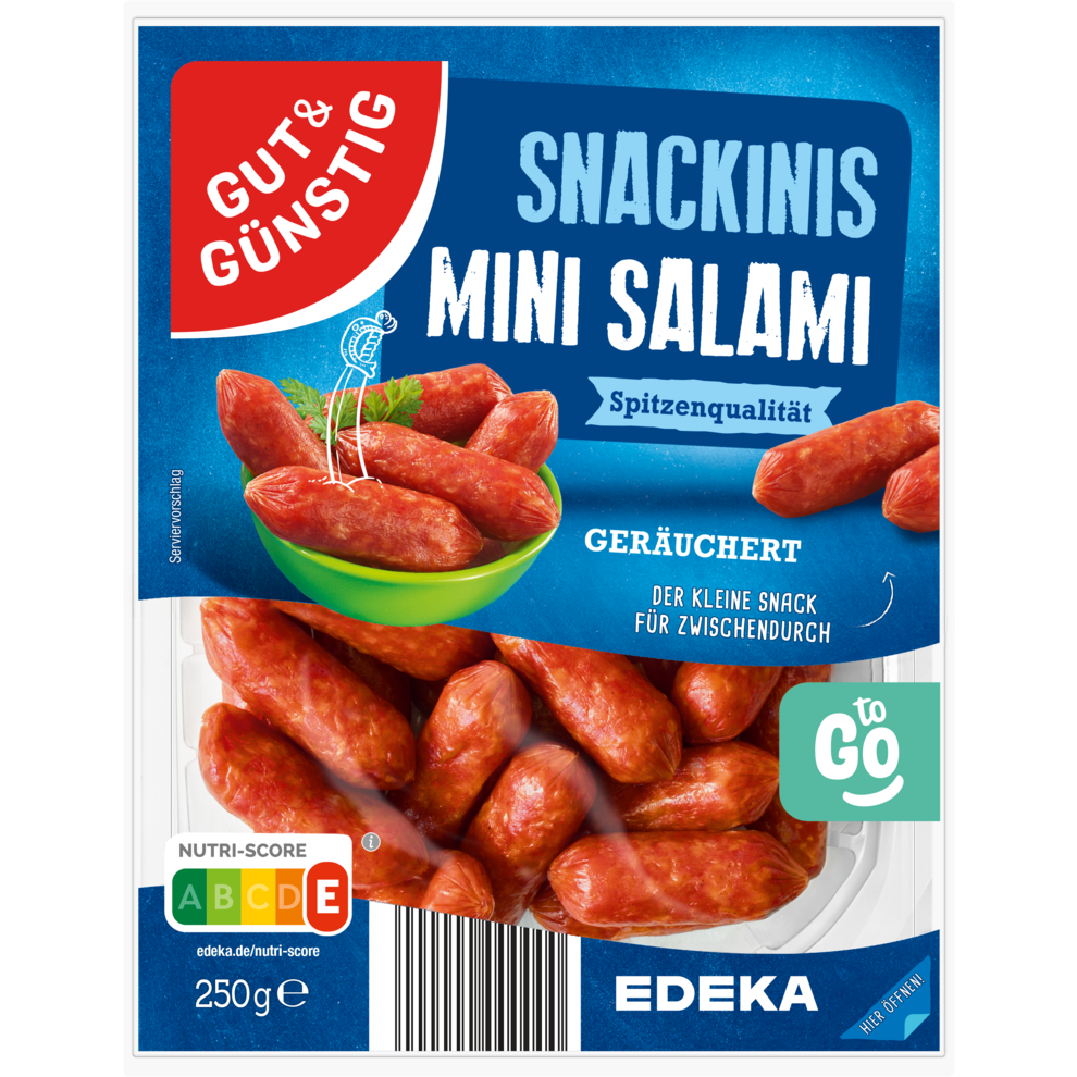 Snackinis Mini Salami | EDEKA