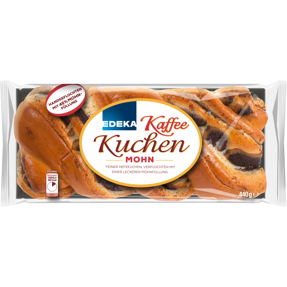 Hefezopf mit Mohnfüllung | EDEKA