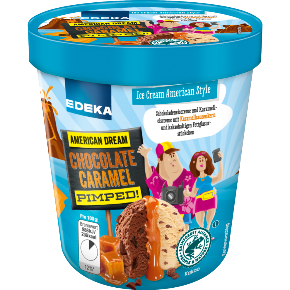 American Icecream Chocolate Caramel | EDEKA