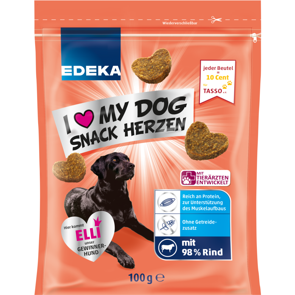 I love Snack Herzen | EDEKA