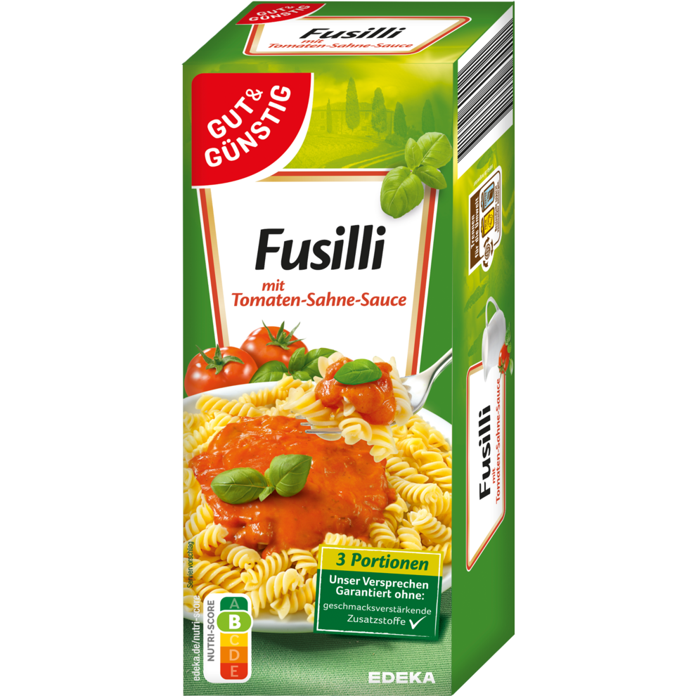 Fusilli mit Tomaten-Sahne-Sauce | EDEKA