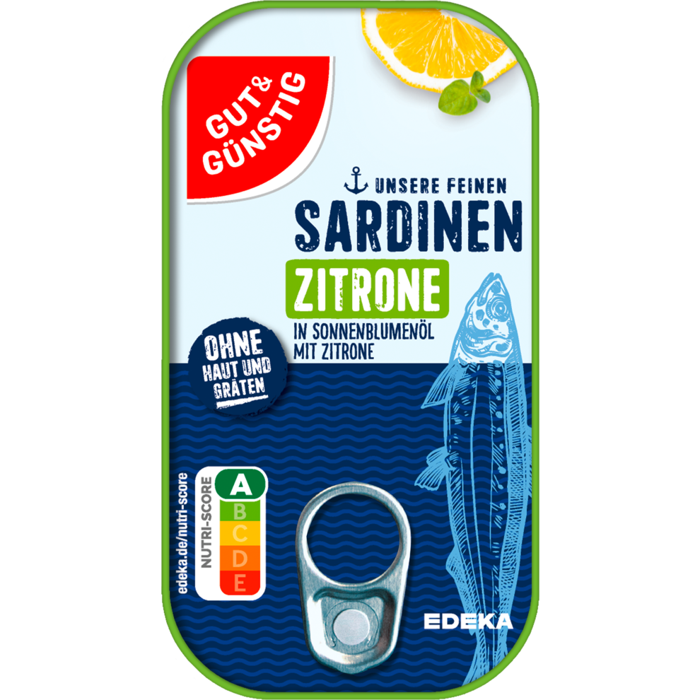 Sardinen mit Zitrone | EDEKA