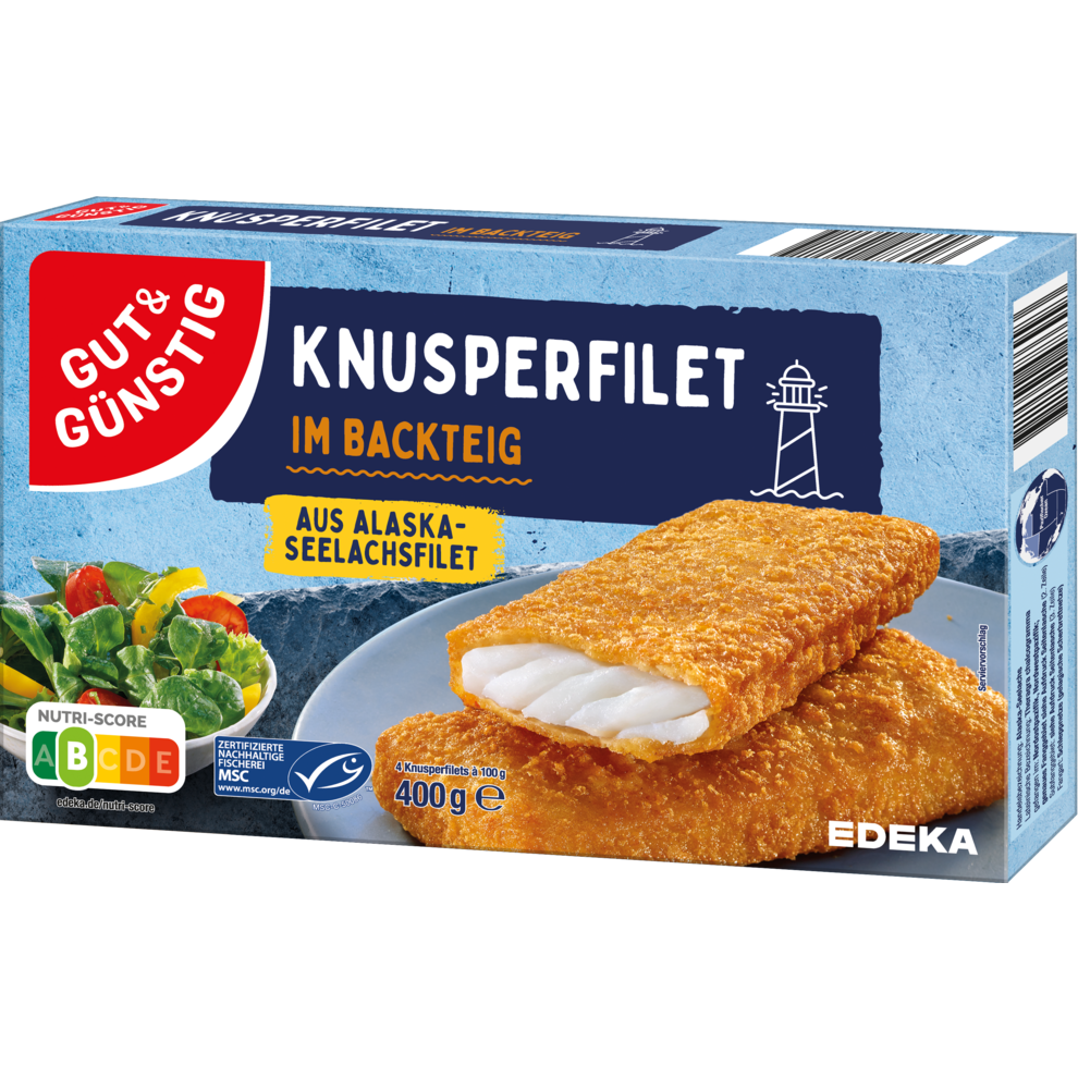 Knusperfilets im Backteig | EDEKA