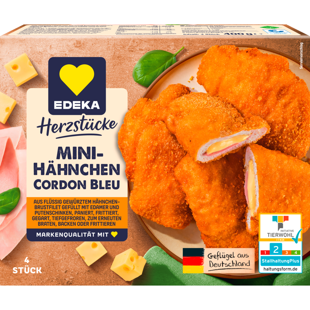 Mini-Hähnchen-Cordon-Bleu | EDEKA