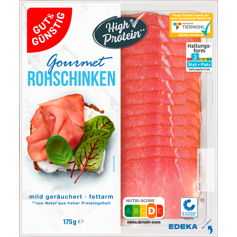 Gourmet-Rohschinken, fettarm | EDEKA