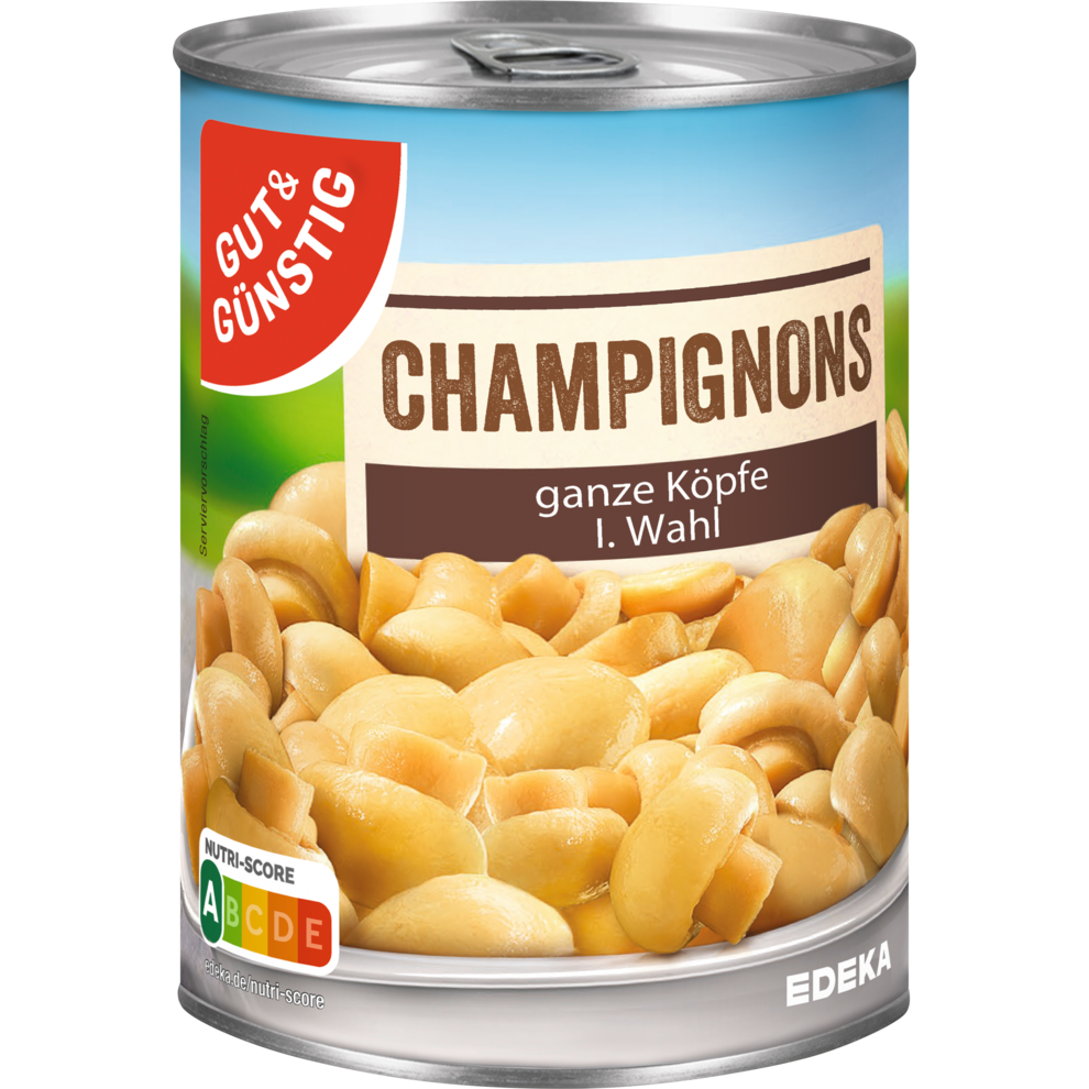 Champignons, ganze Köpfe | EDEKA