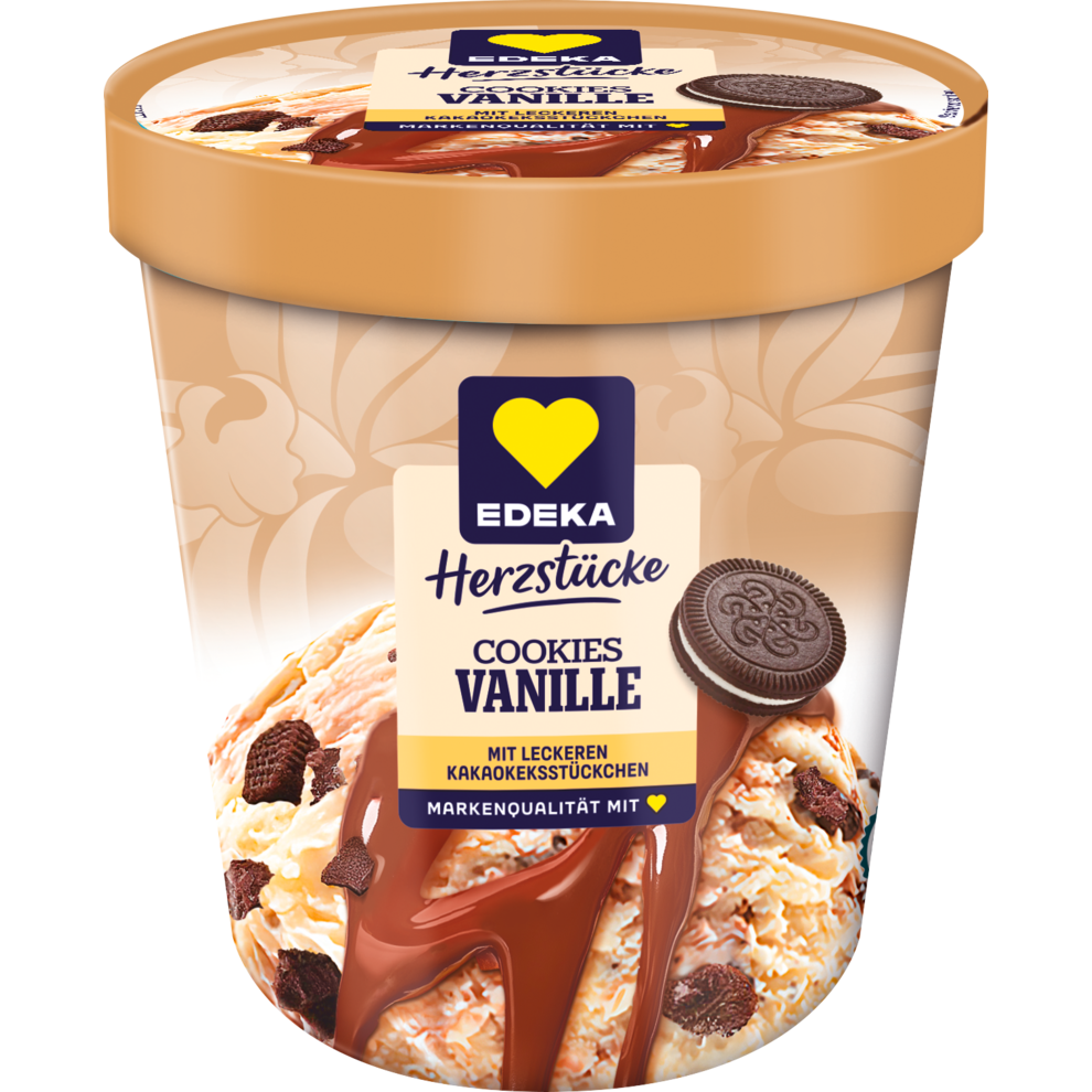 Eiscreme Cookies Vanille | EDEKA