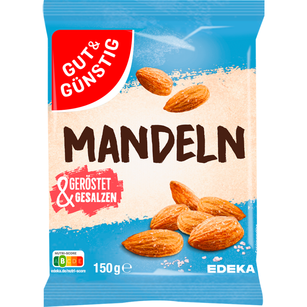 Mandeln geröstet, gesalzen | EDEKA